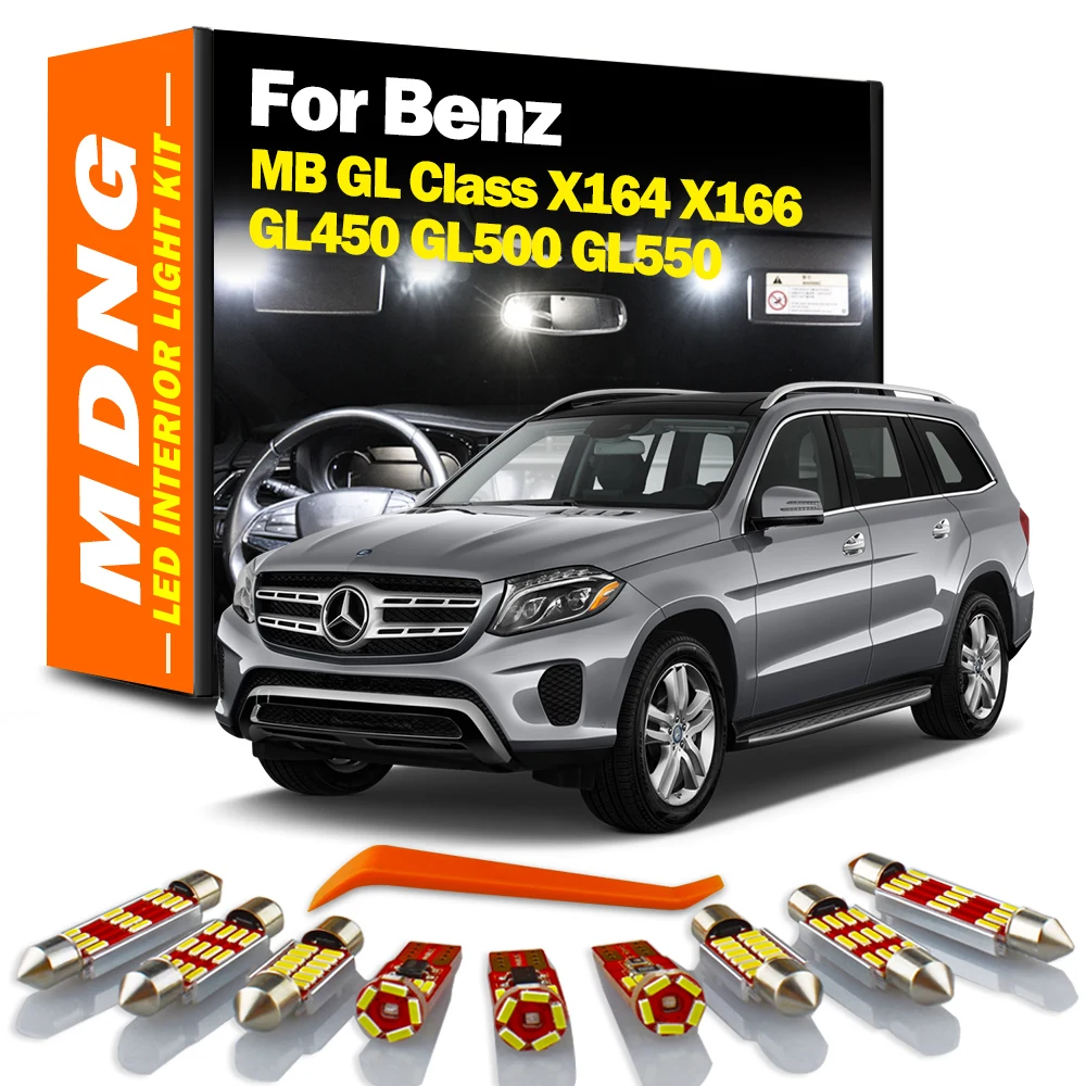 MDNG-For-Mercedes-Benz-MB-GL-Class-X164-X166-GL450-GL500-GL550-LED ...