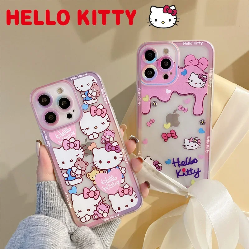 Funda-de-Hello-Kitty-para-IPhone-carcasa-de-silicona-antica-da-con ...