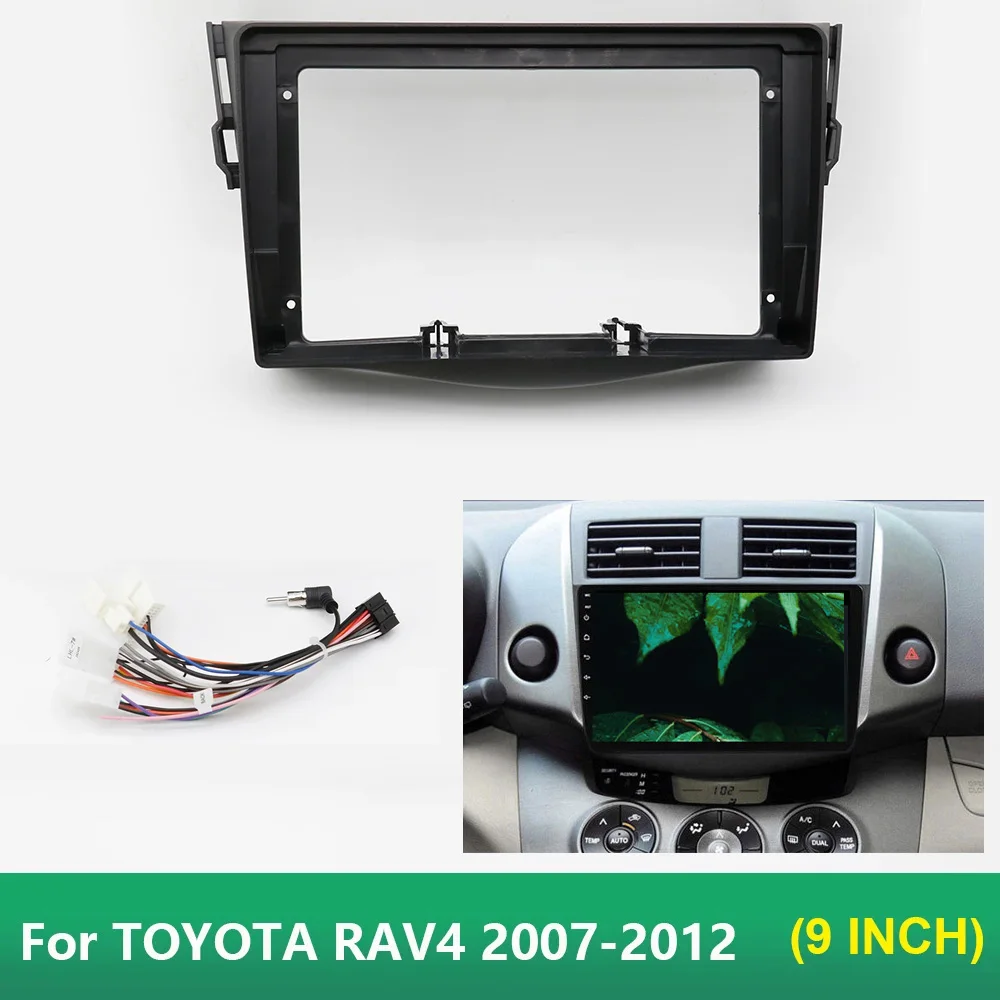 9-Inch-Car-DVD-Frame-Audio-Dash-Trim-Kits-Facia-Panel-Radio-Player ...