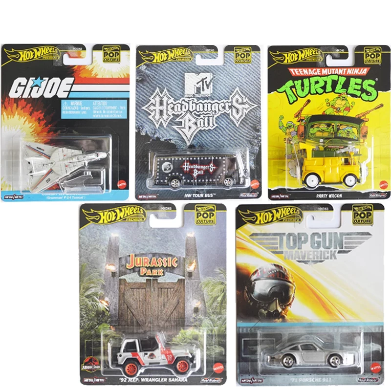 Original Pop Culture Hot Wheels Premium Car Jeep Wrangler Porsche Jet ...