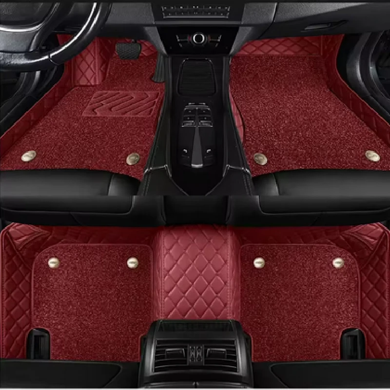Double layer Customized Car Floor Mats For Lexus LS350 LS400 LS430 ...