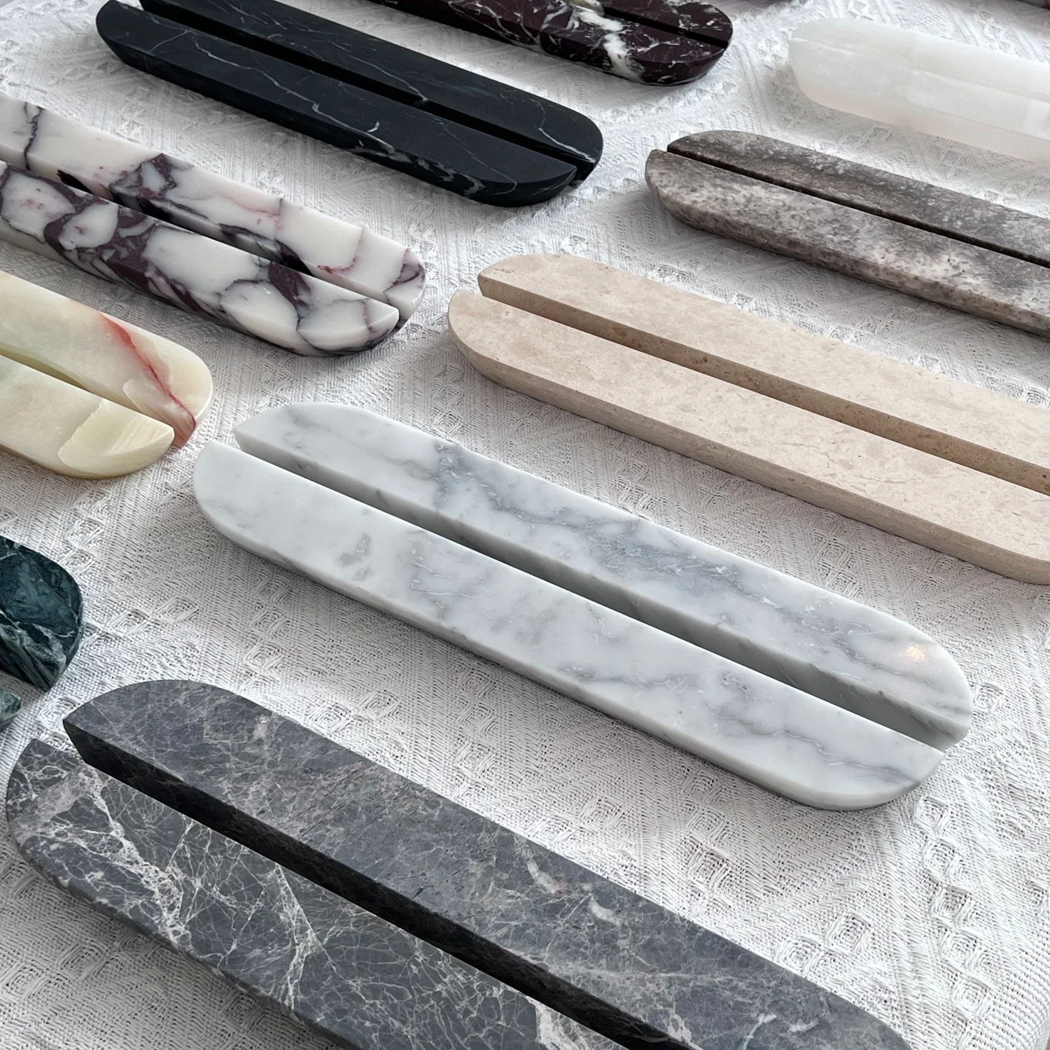 Luxury Natural Marble Handle for Drawers Wardrobes Cabinets Villa Store ...