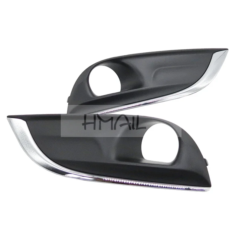 Car-Accessories-Front-Fog-Lamp-Plastic-Hoods-Cover-for-Peugeot-308-Fog ...