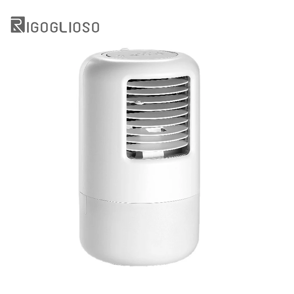 휴대용 에어 쿨링 팬 에어 가습기 에어 컨디셔닝 팬 야간 조명 냉각수 스프레이 팬 Led 디스플레이 에어 쿨러 룸