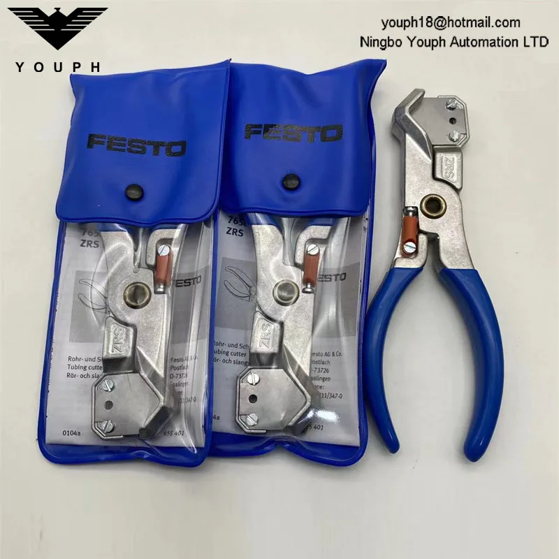 Festo original zrs 7658 pu tubo cortador tesoura zrs10pack 218606 ...