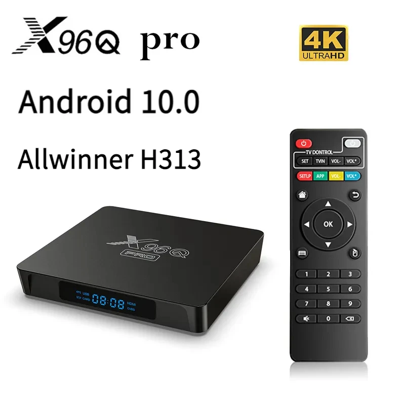 X96Q-Pro-Smart-tv-box-Allwinner-H313-quad-core-HD-4G-Set-Top-Box-WIFi ...