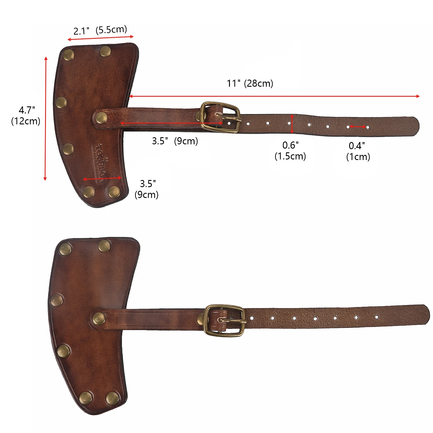 Double Bit Axe Sheath