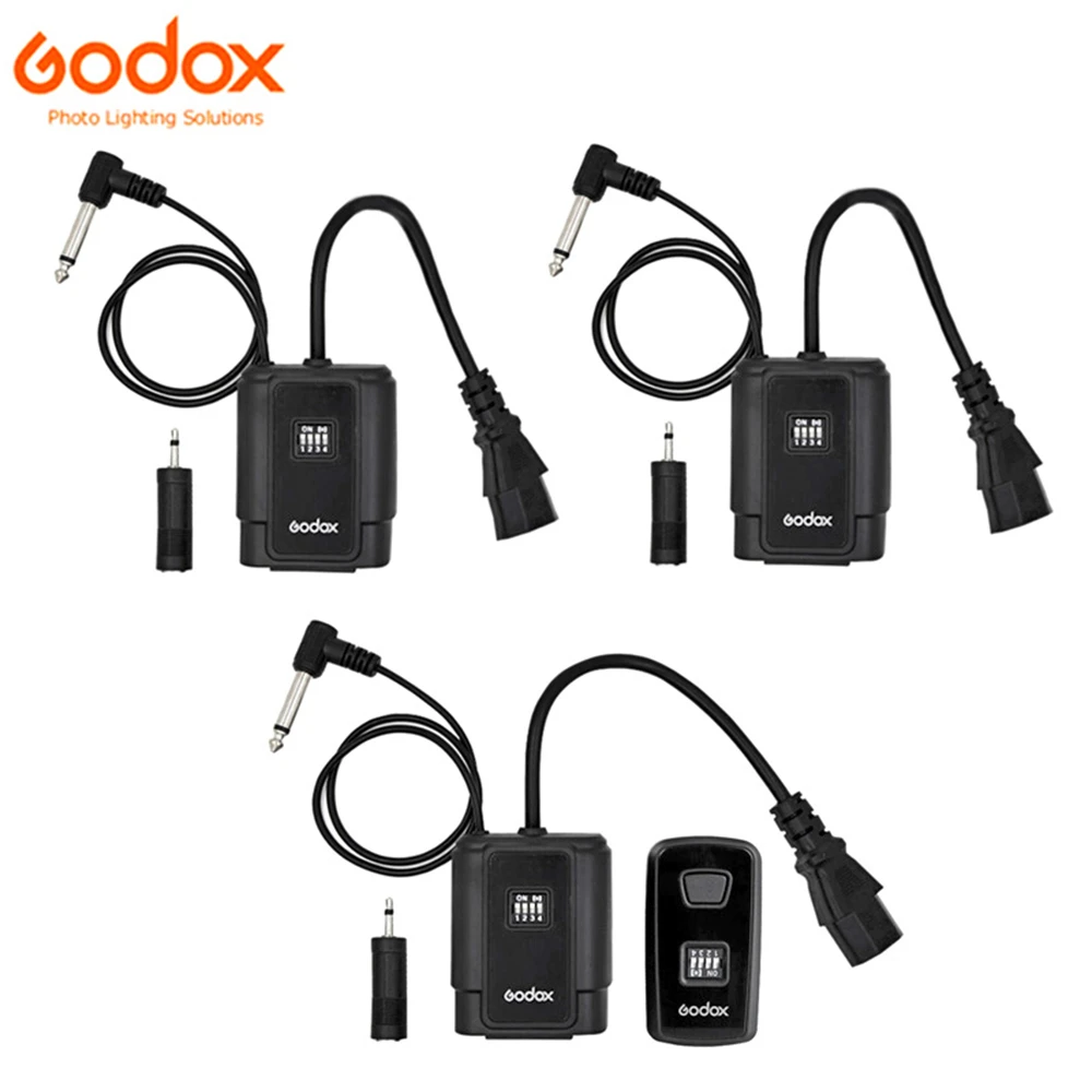 Godox Dm-16 Transmitter + 3x Receiver Set Wireless Studio Strobe Flash ...