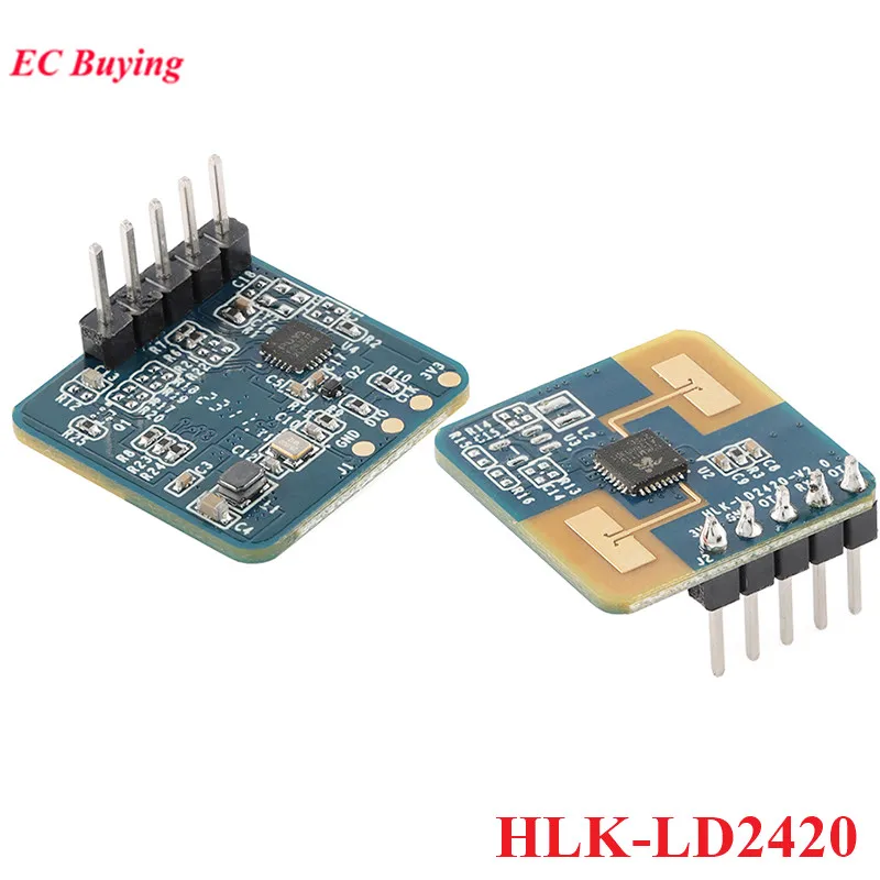 2pcs-1pc-HLK-LD2420-24G-Millimeter-Wave-Radar-Sensor-LD2420-FMCW-Human ...