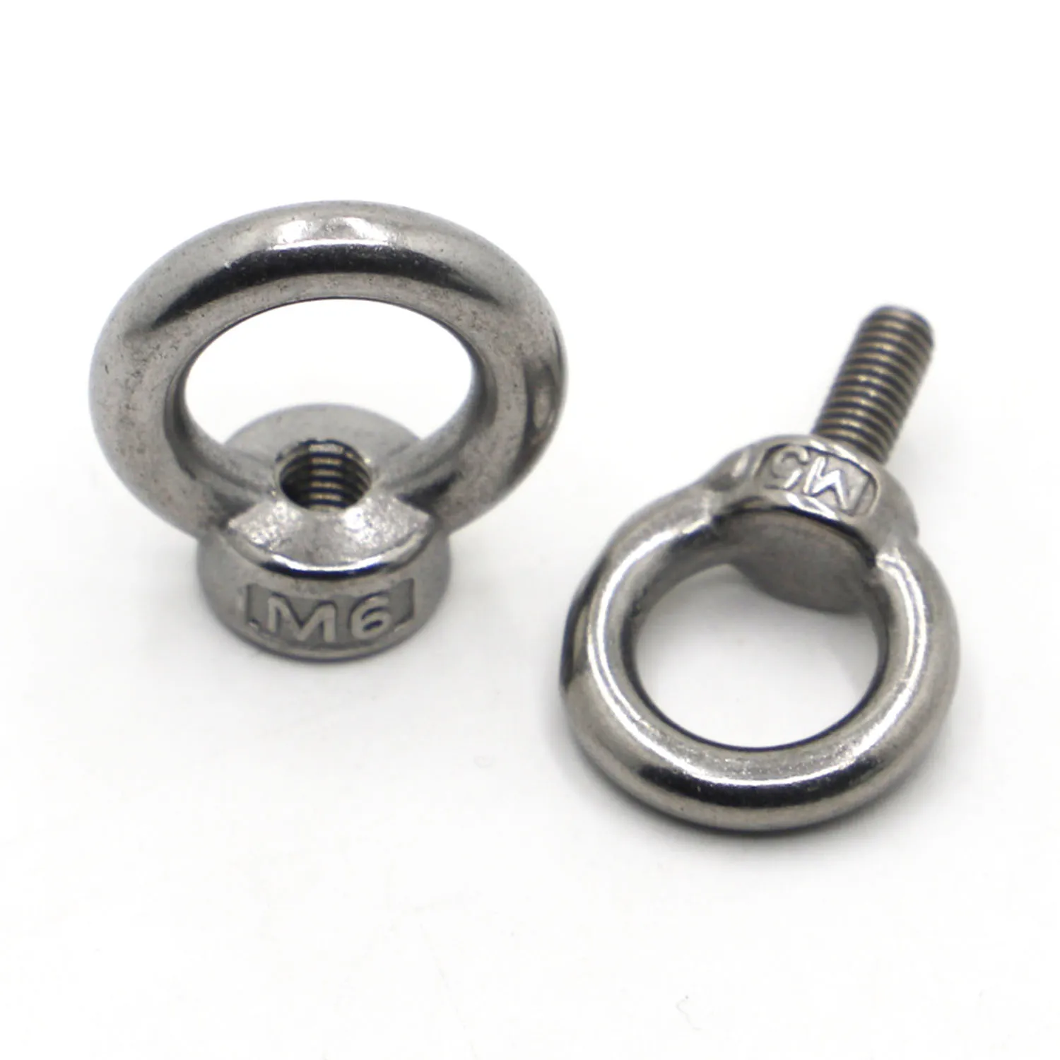 M3-M4-M5-M6-M8-M10-M12-304-Stainless-Steel-Lifting-Eye-Nuts-Screw-Ring ...