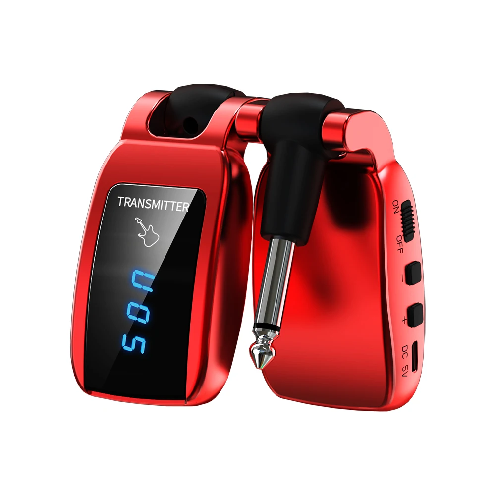 Guitar-Transmitter-Receiver-Set-Use-Time-Up-To-8h-Guitar-Earphone ...