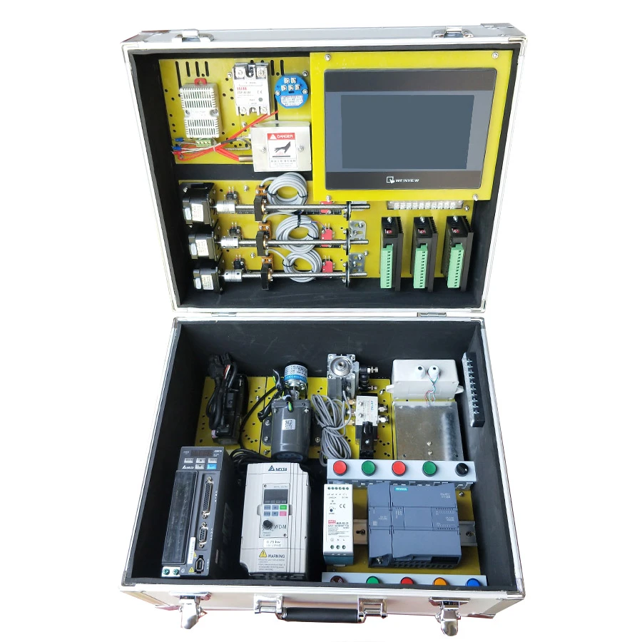 Configurable S7-1200 Plc Training Kit Test Practice Box Learning Touch ...