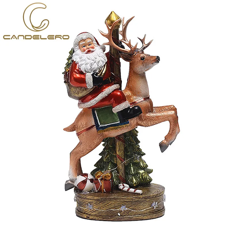 Santa Claus Resin Decoration | Santa Claus Resin Miniatures | Christmas ...