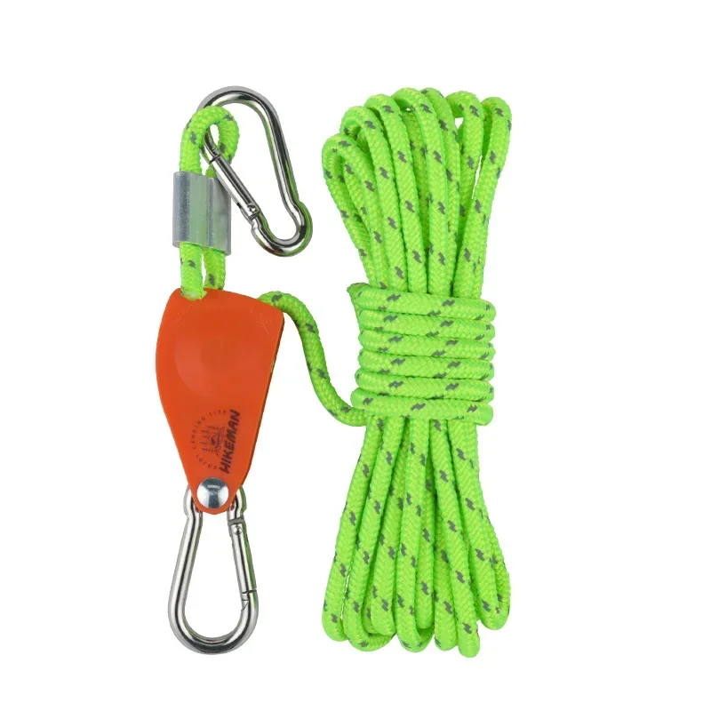 5M-6MM-Tent-Adjustable-Rope-Fastener-Fixed-Buckle-Pulley-Tensioner ...
