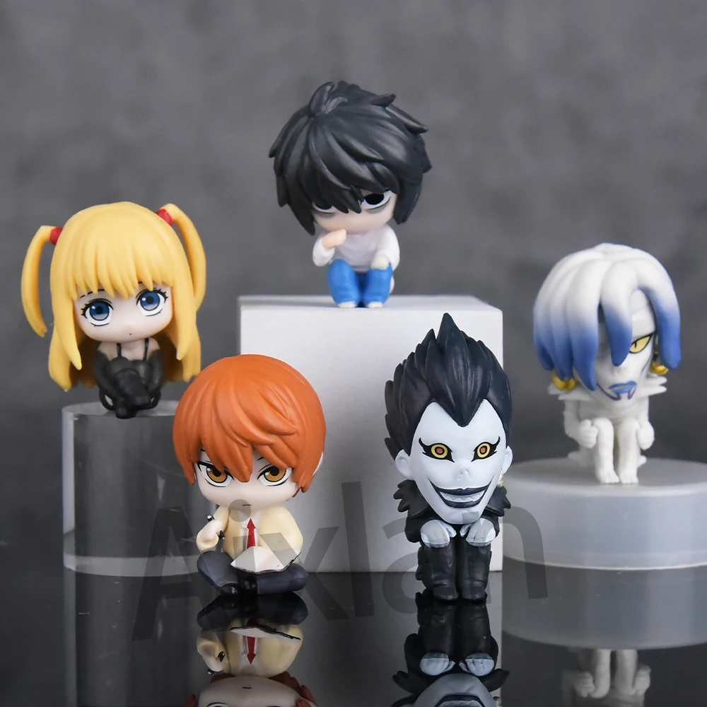 Aixlan-5pcs-Set-DEATH-NOTE-Figure-Cute-Edition-Yagami-Light-4cm-Ryuk-L ...