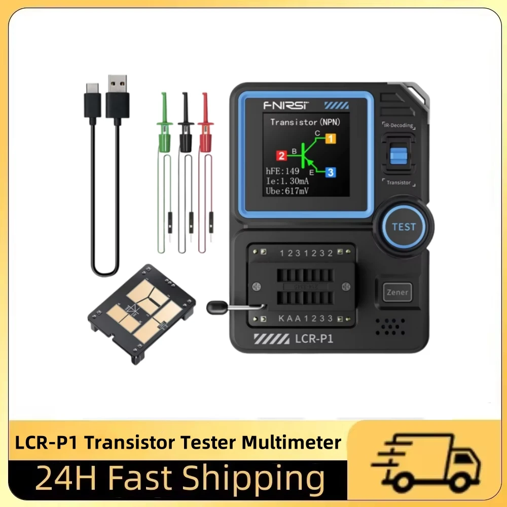 FNIRSI-LCR-P1-Transistor-Tester-Diode-Triode-Capacimeter-Resistance-LCR ...