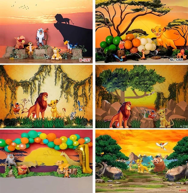 Fondo De Puesta De Sol Rey León