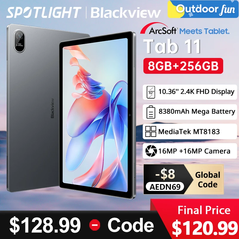 Blackview-Tab-11-WiFi-Tablet-8GB-256GB-10-36-2-4K-FHD-Display-MTK ...