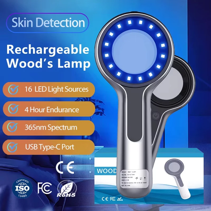 Wood's Lamp for Skin Examination Test Medical Diagnostic Analyzer ...