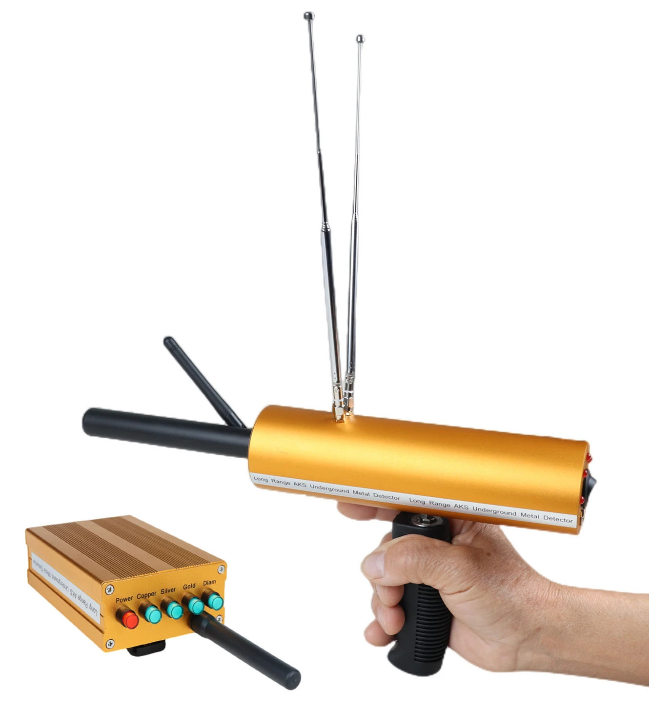Metal And Gold Detector Powerful Long Range Copper,silver,gold And Gem ...