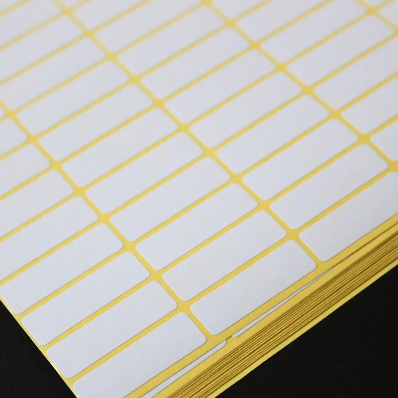 9x16mm Blank White Sticker Labels Small Paper Adhesive Label Stickers ...