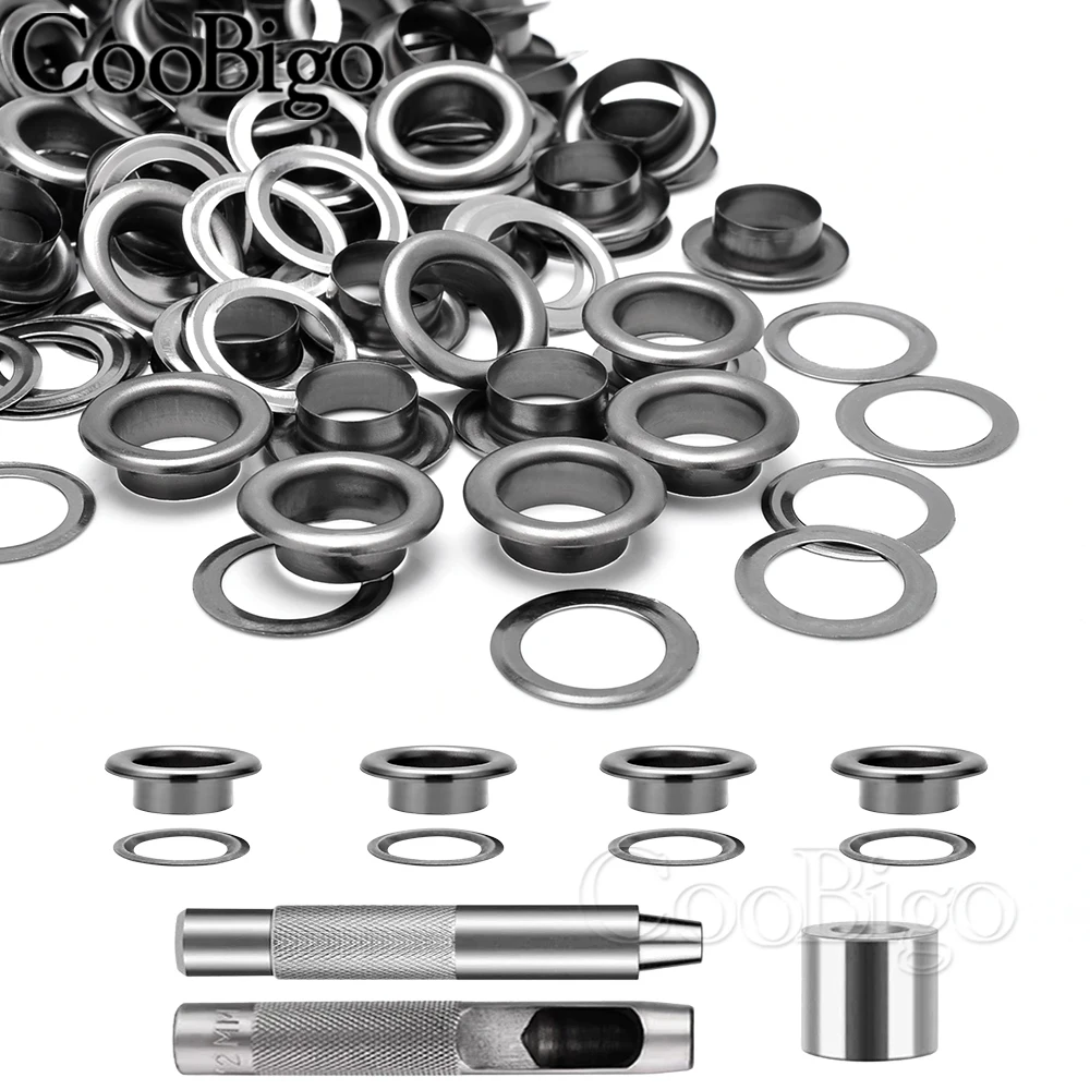 Metal-Grommet-Tool-Kit-Grommets-Eyelets-Punch-Installer-Tool-for ...
