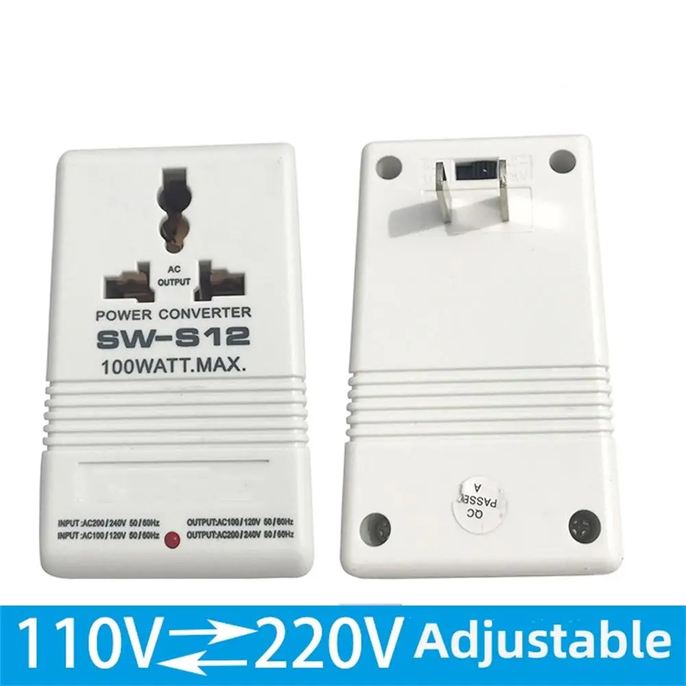 Sw-s12 100w Power Transformer Portable 110v To 220v 220v To 110v ...
