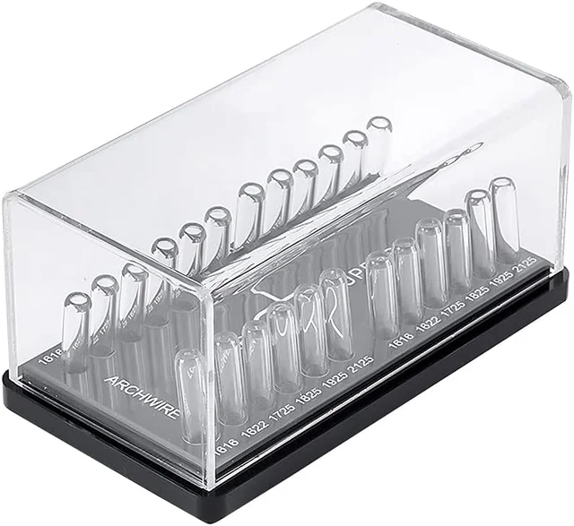 Dental Orthodontic Arch Wire Placement Box Acrylic Organizer Holder ...