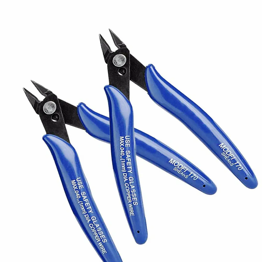 1PC 170 Universal Pliers DIY Electronic Diagonal Side Cutting Nippers ...