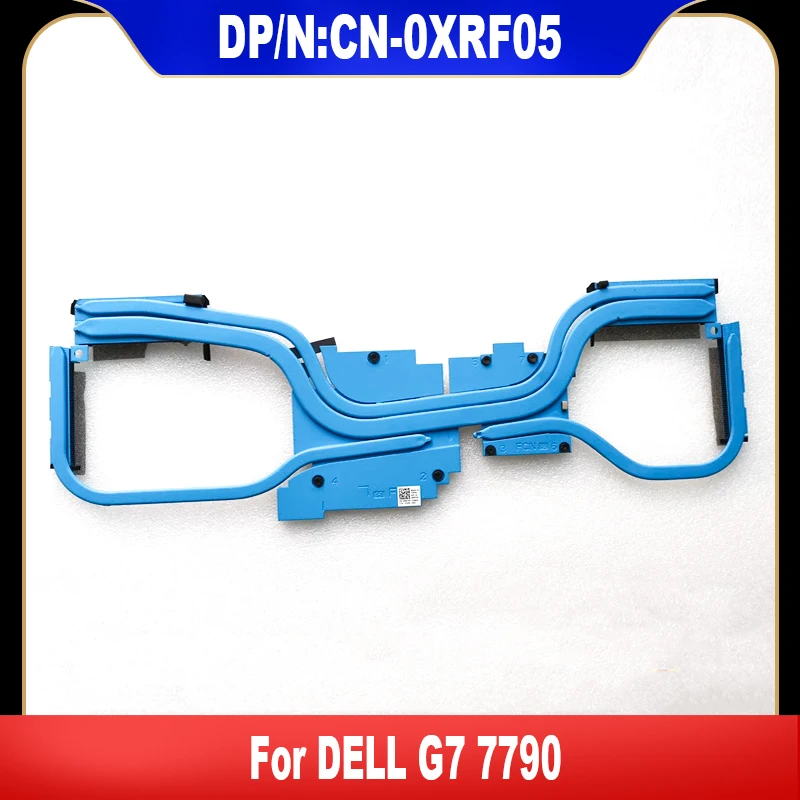 0XRF05 Original For DELL G7 7790 Laptop Cooling Fan Heatsink Radiator ...