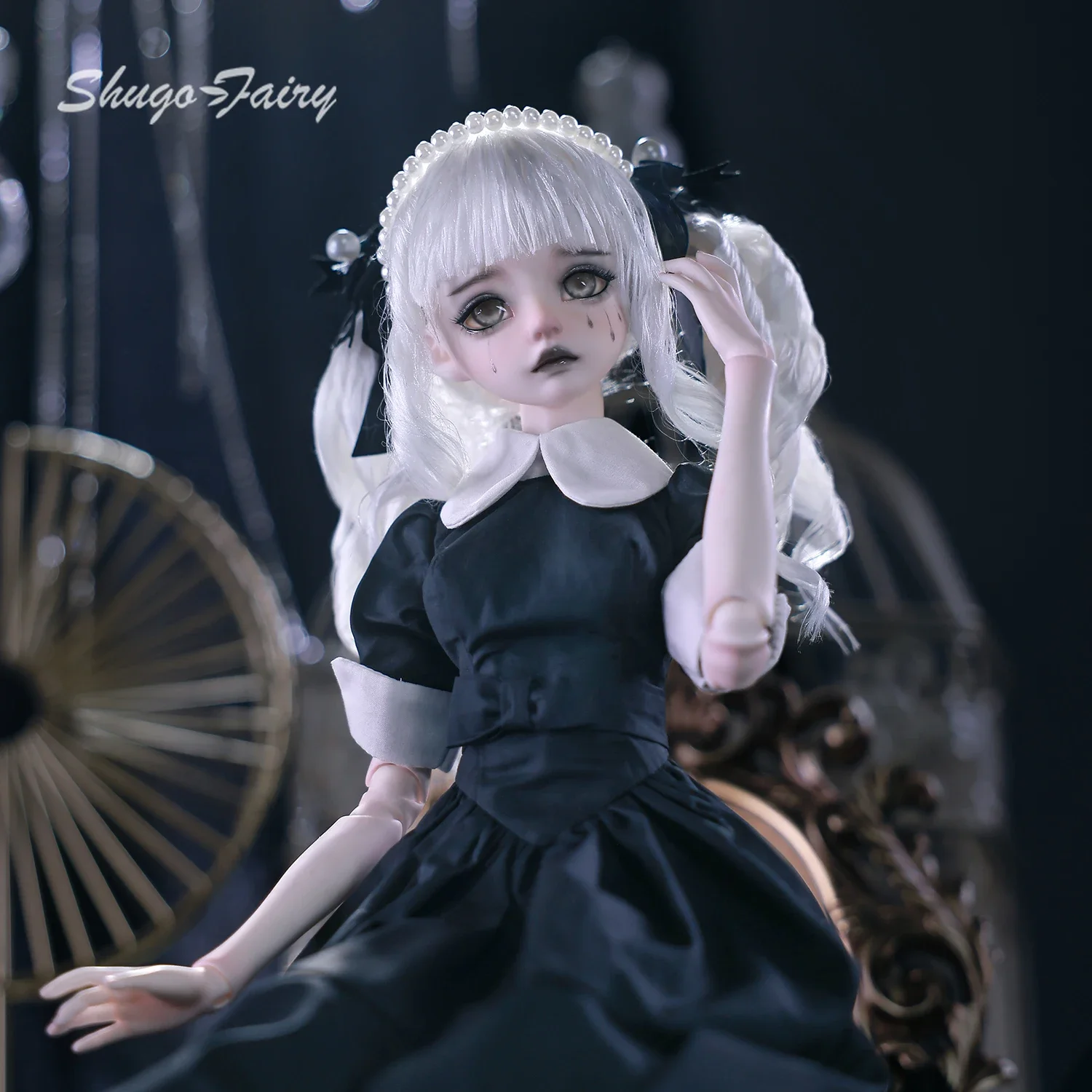 Shugafairy Kikyou Bjd Doll 1/4 Weep Nun Bariy Big Chest Gothic Maiden Religious Style Horror ...