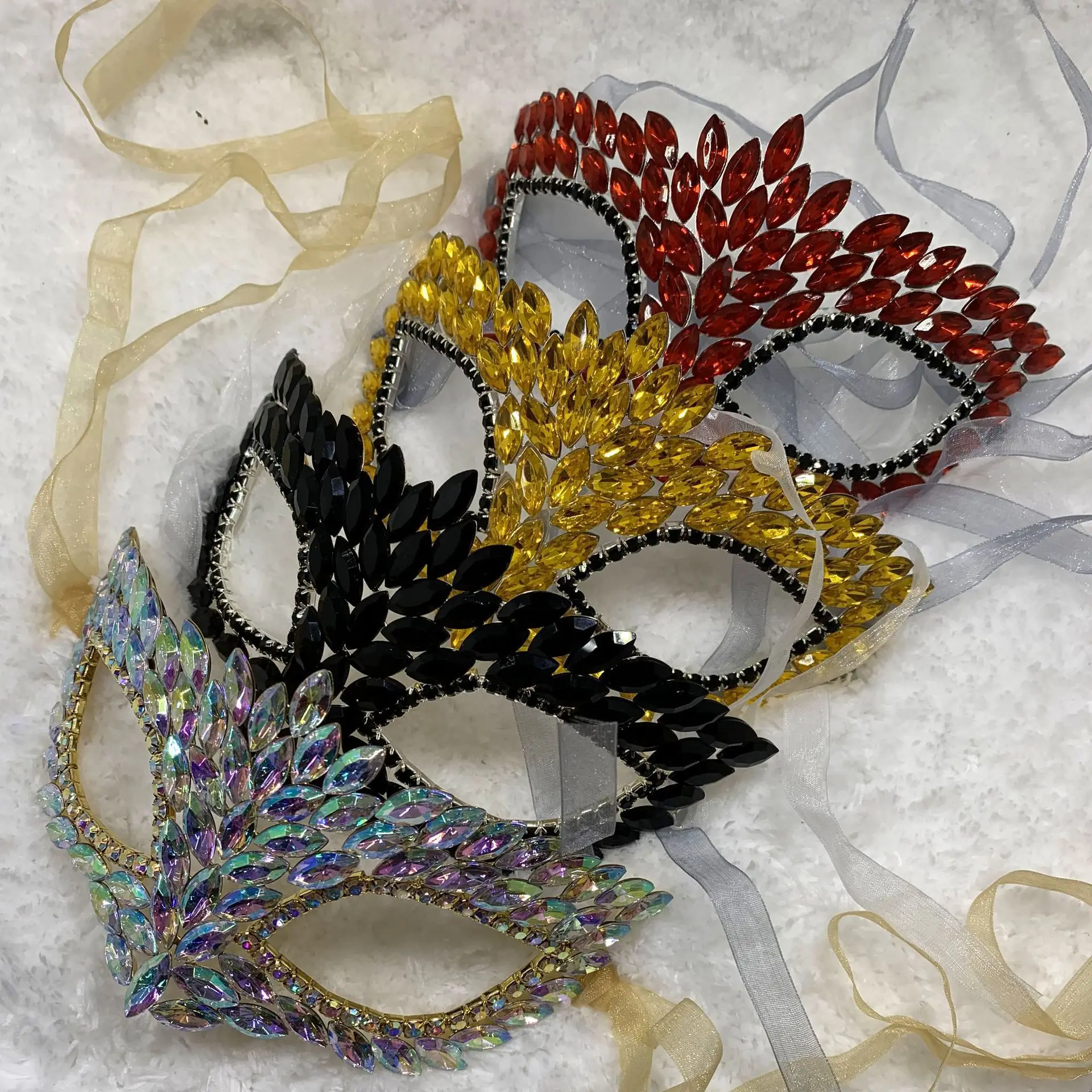 Masquerade Full Mask Designs Glitters