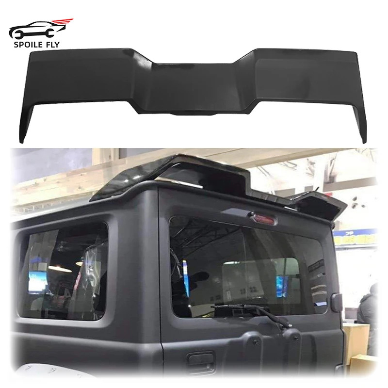 2019 To Up For Suzuki Jimny JB64 JB74 Big Spoiler Rear Wing By High Quality ABS Glossy Black ...