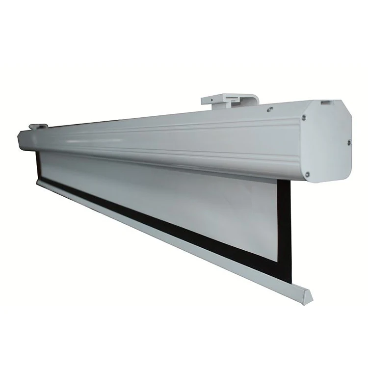 Qualidade superior tela do projetor motorizado tela de projeção ...