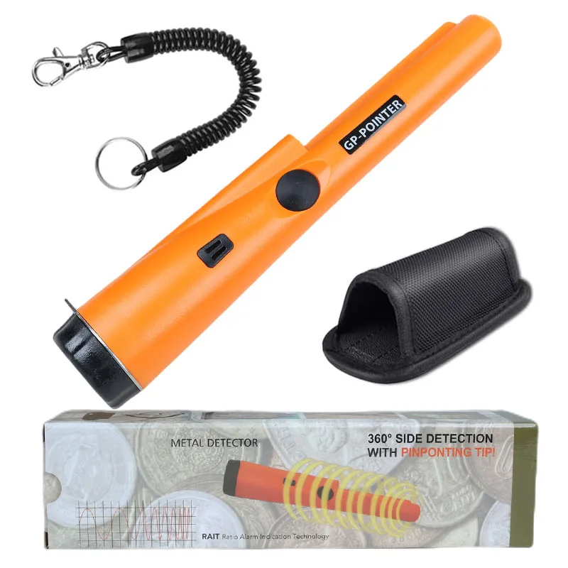 Handheld-PinPointer-Wand-360-Serch-Treasure-Pinpoint-Finder-Probe-with ...