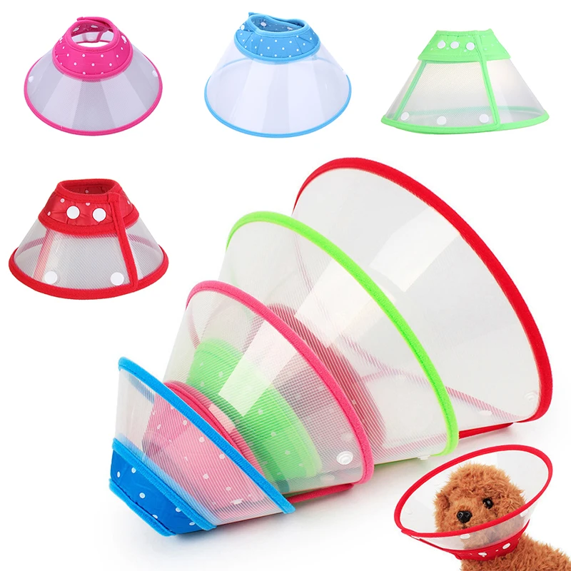 Pet-Neck-Collars-Colorful-Elizabeth-Circle-Guard-Collar-Ring-Cat-Dog ...