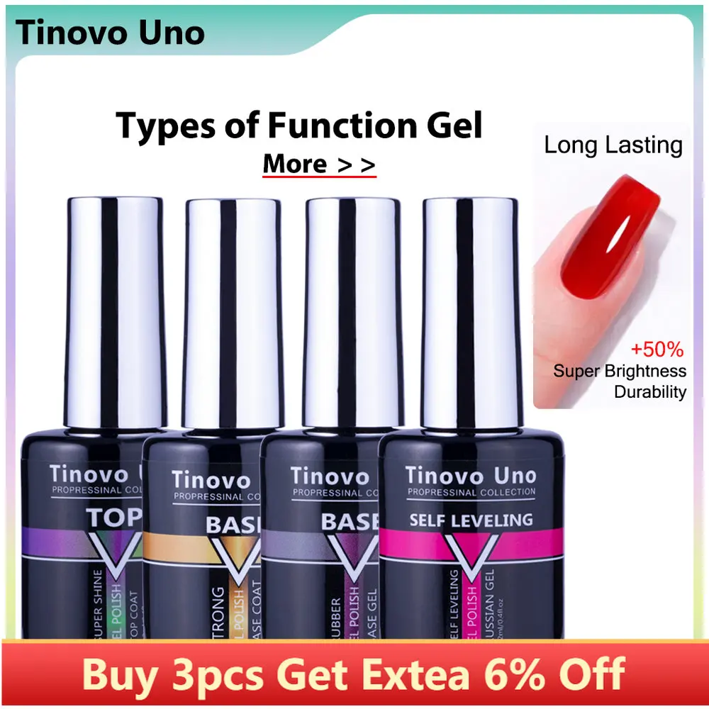 Tinovo-Uno-Rubber-Base-Gel-Nail-Polish-Tempered-Top-Coat-No-Wipe-12ML ...