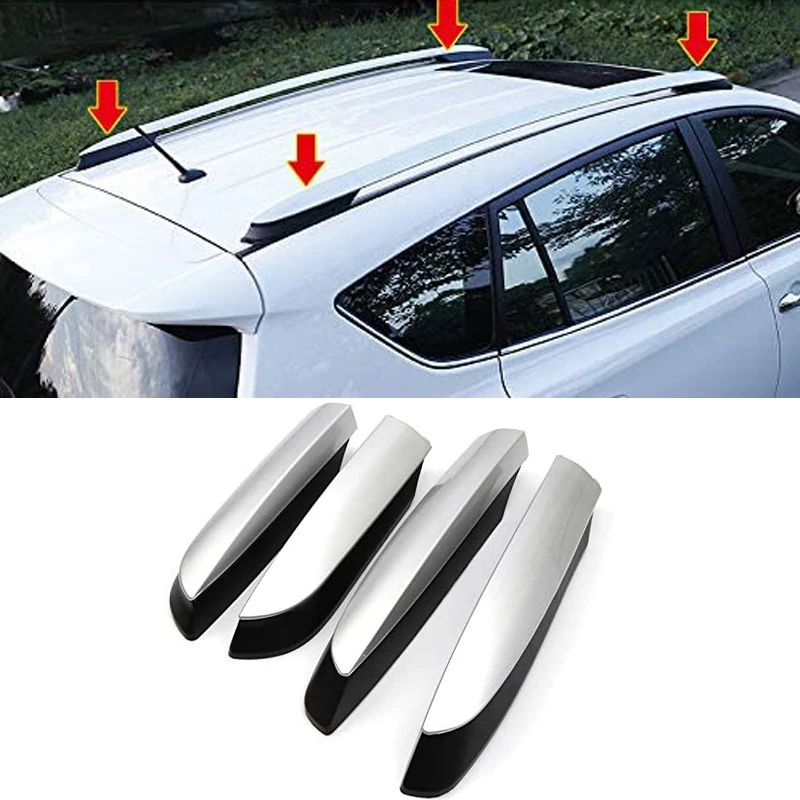 Roof-Rack-Rail-End-Cover-4Pcs-Roof-Rack-Cover-Shell-Cap-Replacement-for ...