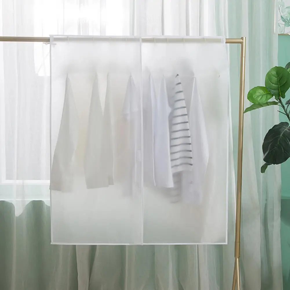 Dust-proof-Transparent-Closet-Cover-PEVA-Lace-Up-Design-Clothes ...