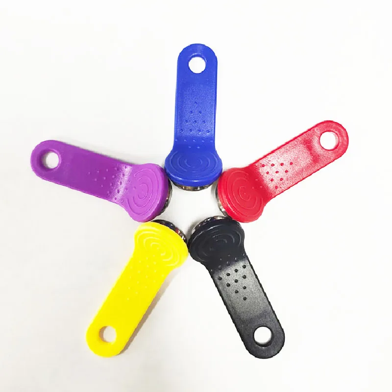 100pcs-TM1990A-F5-DS1990A-Dallas-iButton-TM-Card-with-Key-Handles ...