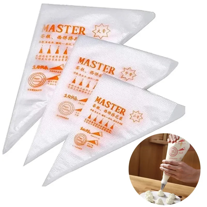 50PCS-Disposable-Pastry-Bag-S-M-L-Piping-Bag-Icing-Fondant-Cream ...