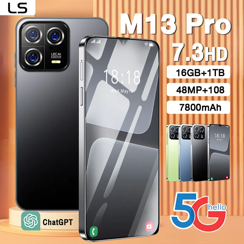 LS-Mobile-Phones-M13pro-7-3-HD-Screen-SmartPhone-Original-5G-4G-Dual ...