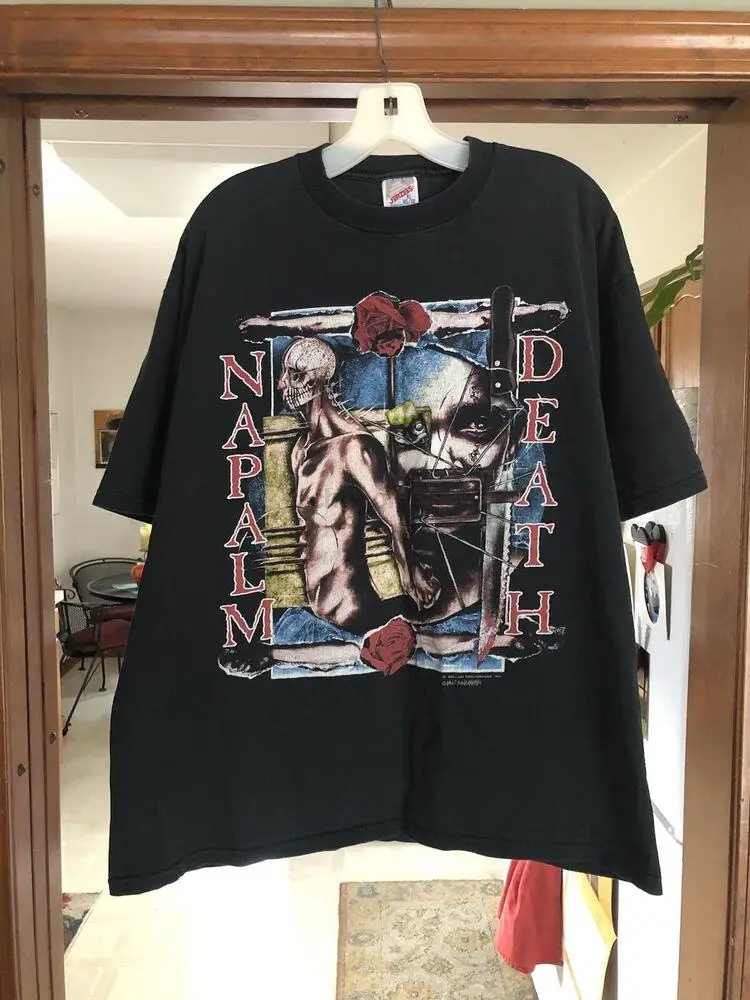 Napalm-Camiseta-de-Death-Diatribes-camisa-de-Metal-de-la-muerte-deicida ...