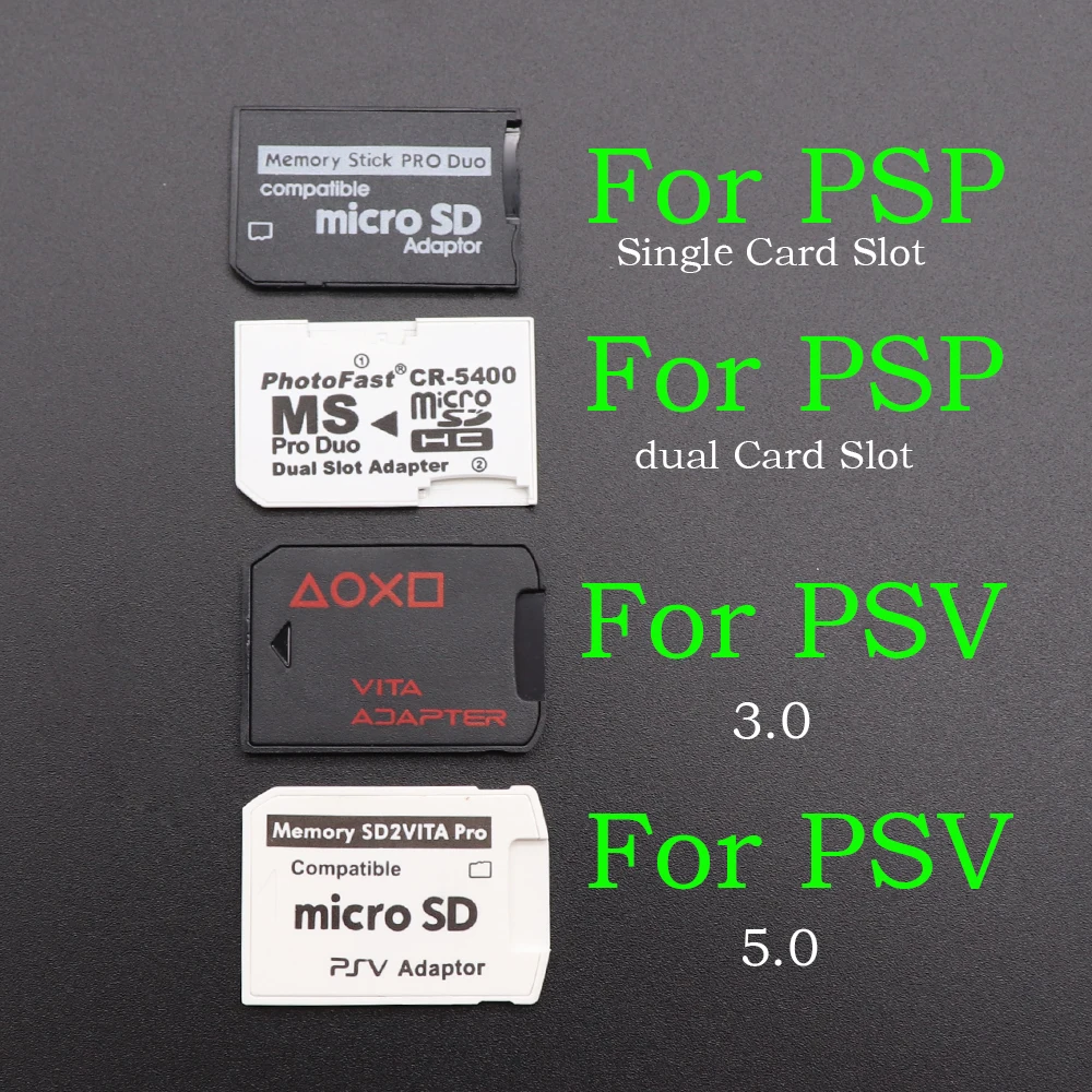 1Pcs-Single-and-Dual-Slot-Card-Reader-New-Micro-SD-SDHC-TF-to-MS-Memory ...