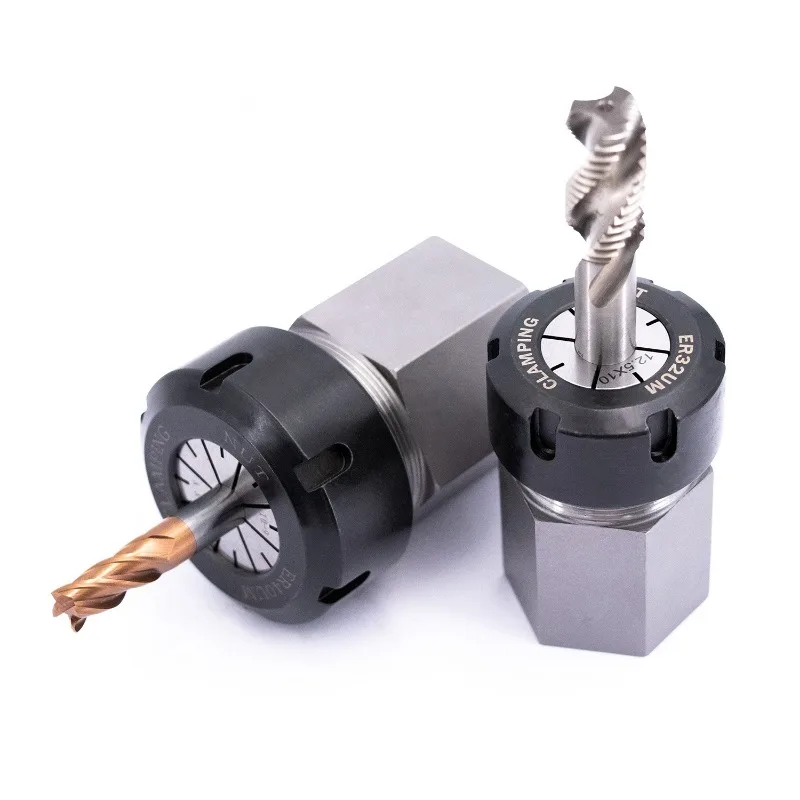 High-quality-Square-ER25-ER32-ER40-Block-Hard-Steel-Hex-ER-Collet-Chuck ...