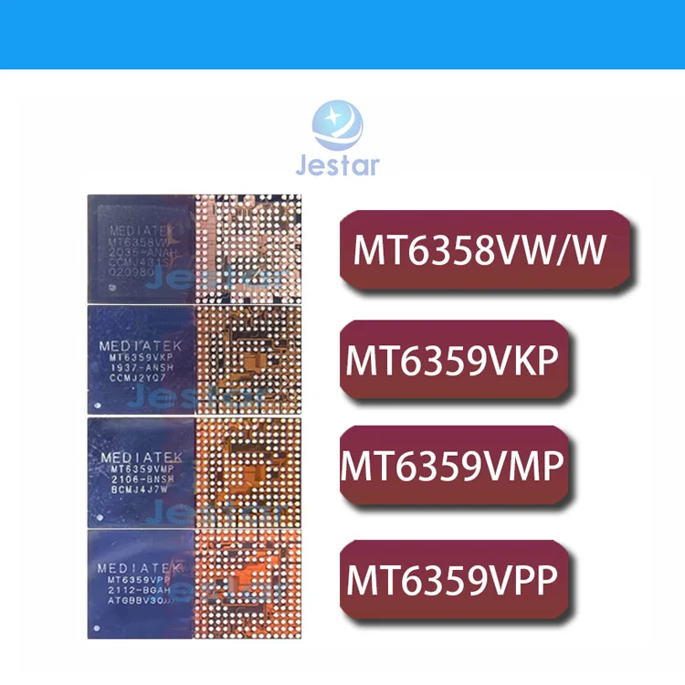 10pcs MT6358VW MT6358W MT6356W MT6177W MT6359VKP MT6359P MT6355W ...