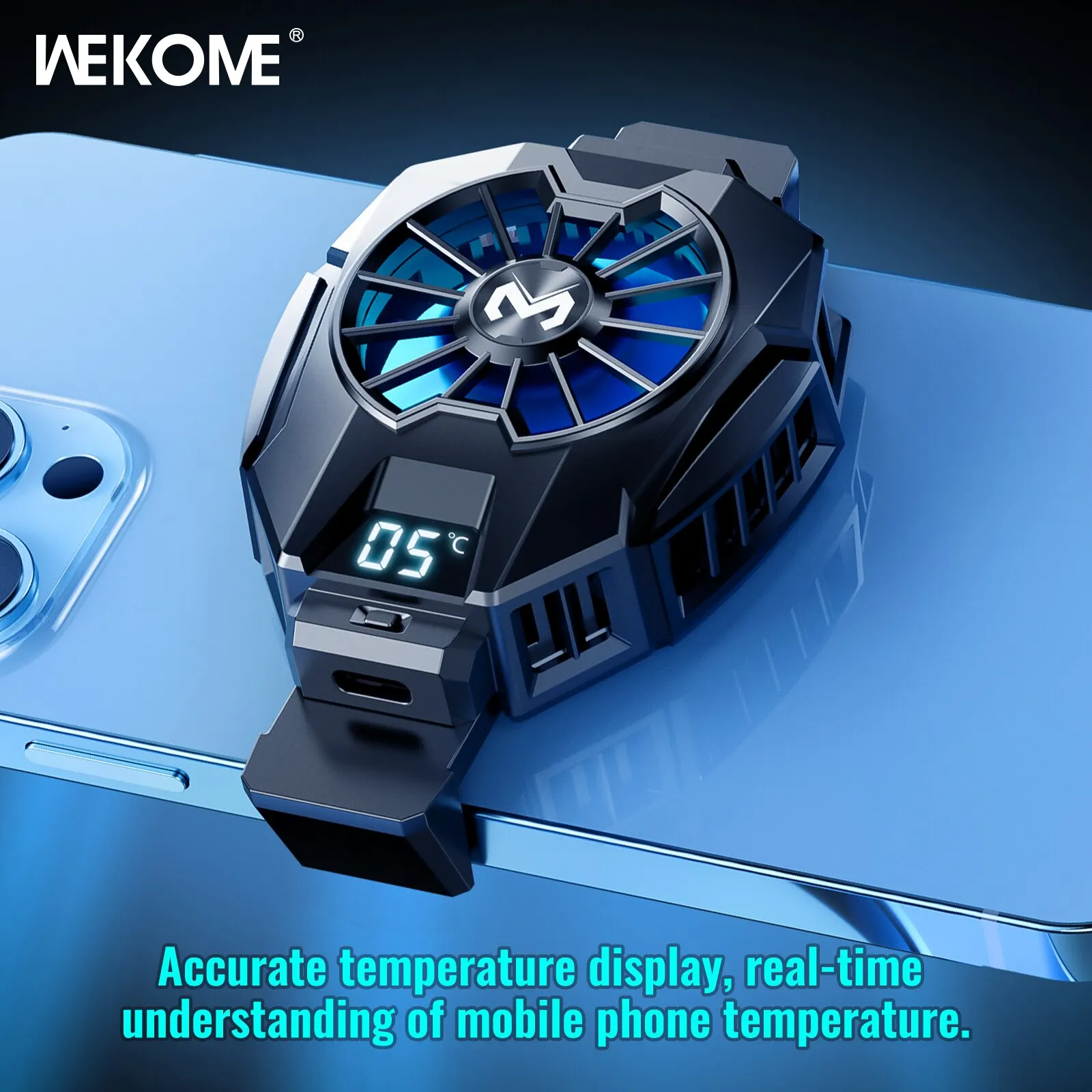 WEKOME-Mobile-Phone-Heat-Dissipator-with-Temperature-Display-Gaming ...