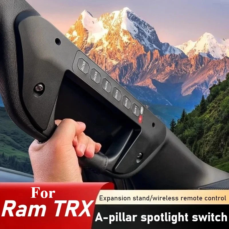 Car A-pillar 6 Way Handle Switch Off-road Retrofit LED Spotlight ...