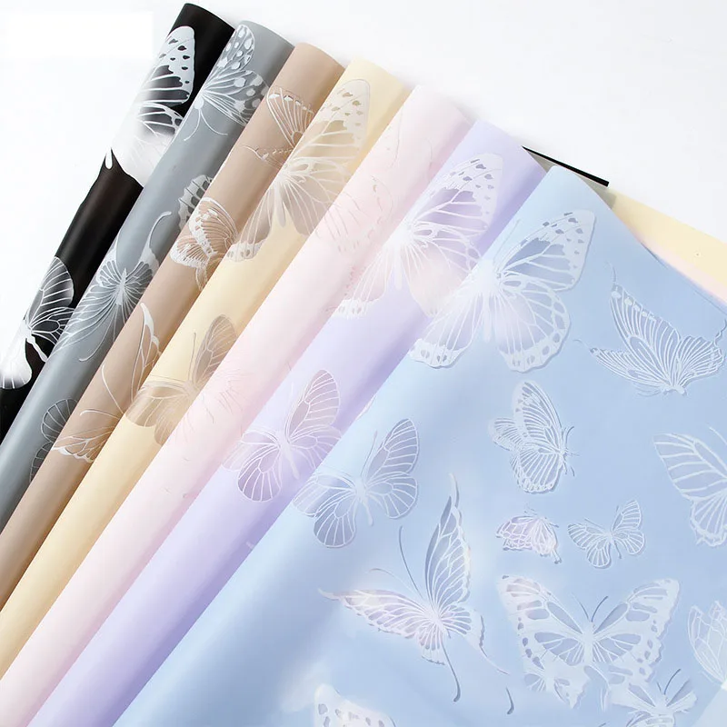 58-58CM-5Pcs-Set-Creative-butterfly-print-flower-paper-floral-gift-gift ...