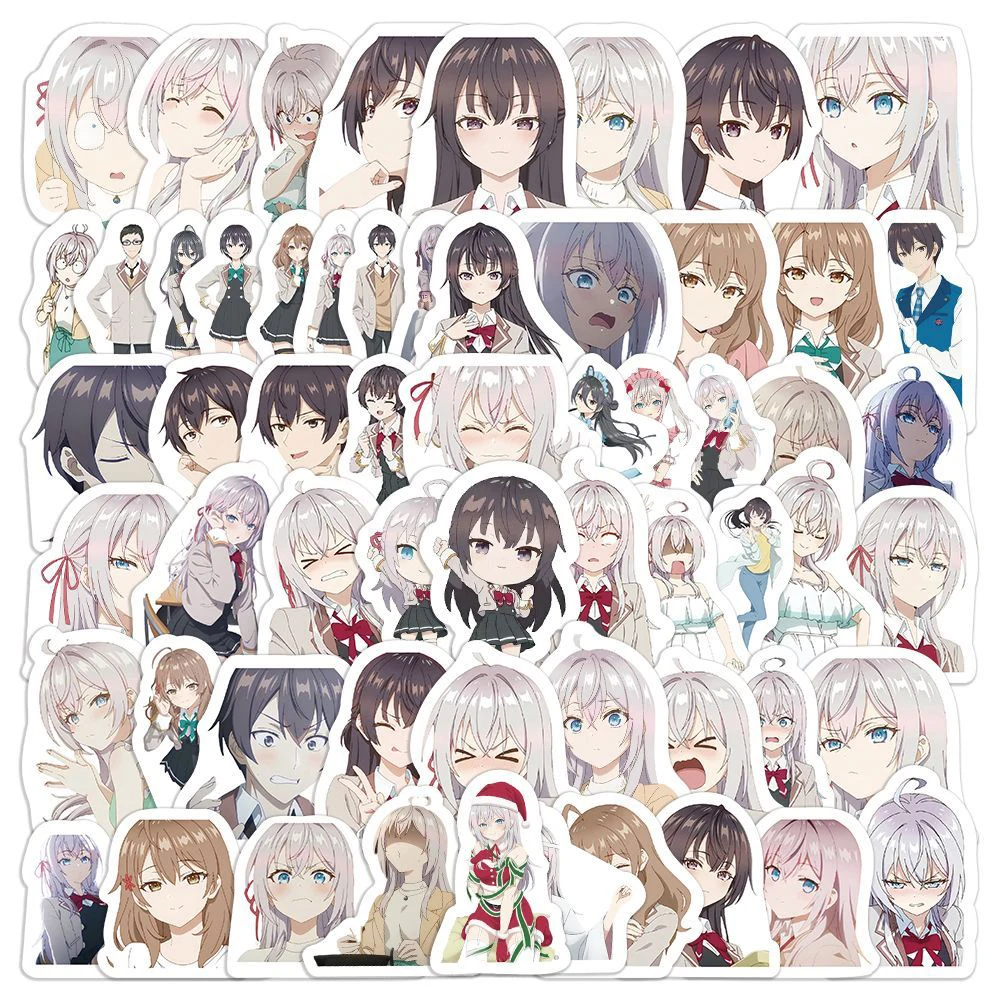 10-30-60pcs-Alya-Sometimes-Hides-Her-Feelings-In-Russian-Stickers-Anime ...